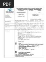 Komunikasi Efektif Dengan Metode SBAR Dan TBAK | PDF | Sains & Matematika