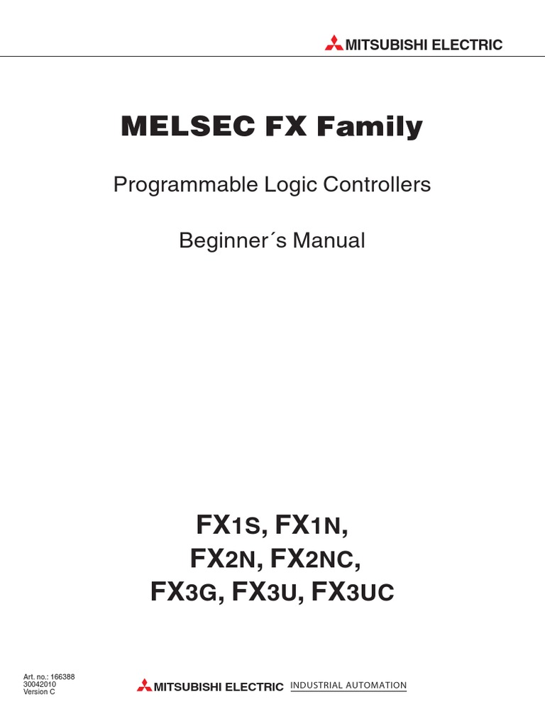 Melsec FX Manual | PDF | Programmable Logic Controller | Bit