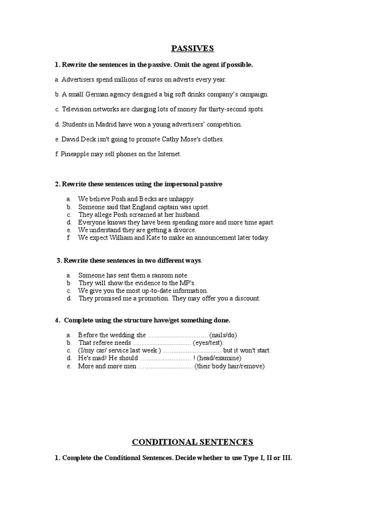 Repaso Grammar Bach | PDF