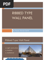 Ribbed Type Wall Panel System | PDF