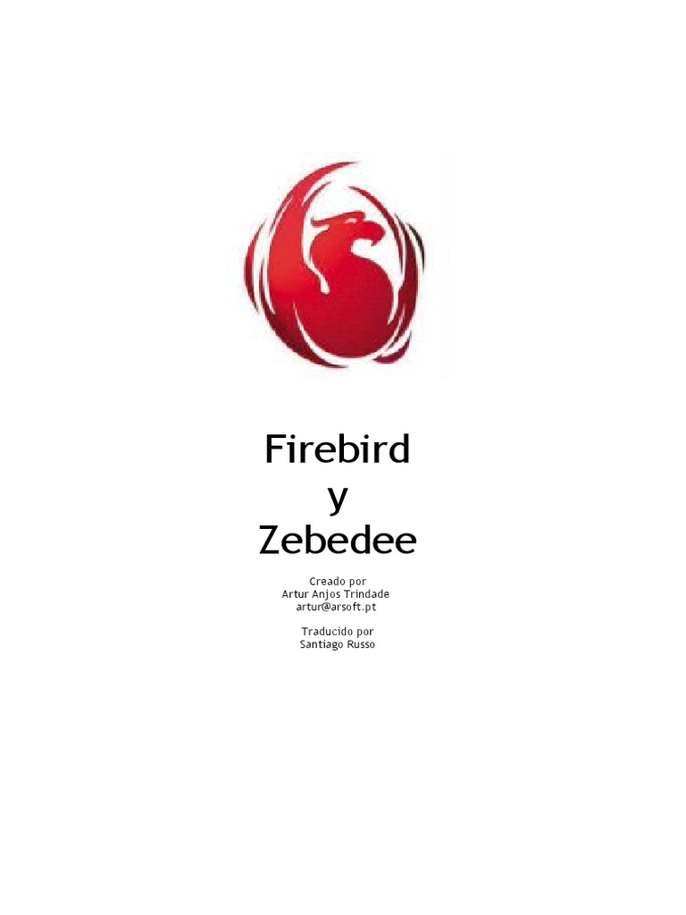 Firebird Zebedee Esp | PDF | Servidor (Computación) | Clave (criptografía)