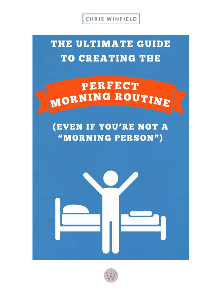 The Perfect Morning Routine | PDF | Sleep | Habits