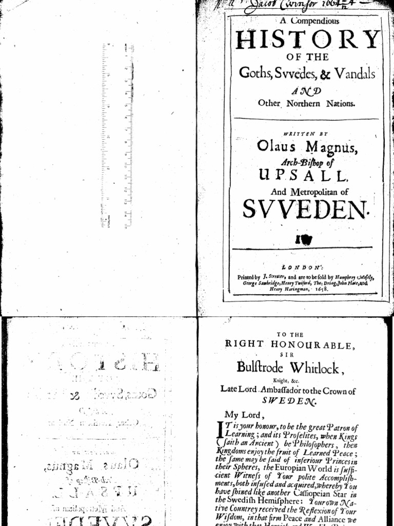 History of The Goths, Suedes, Vandals & Other Northen Nations - Olaus ...