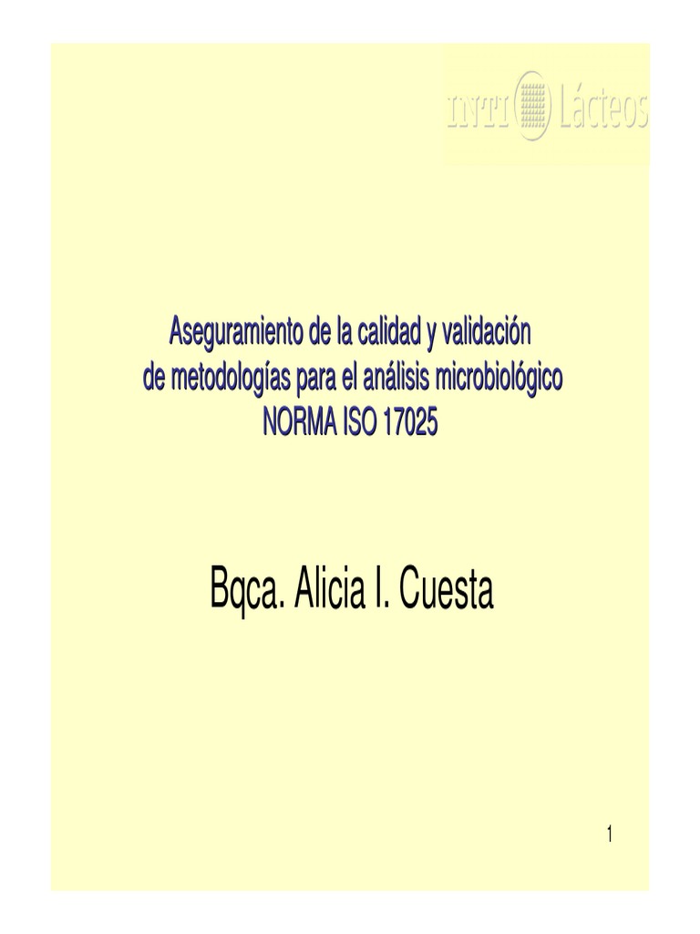 Microbiological Method Validation | PDF | Calibración | Laboratorios