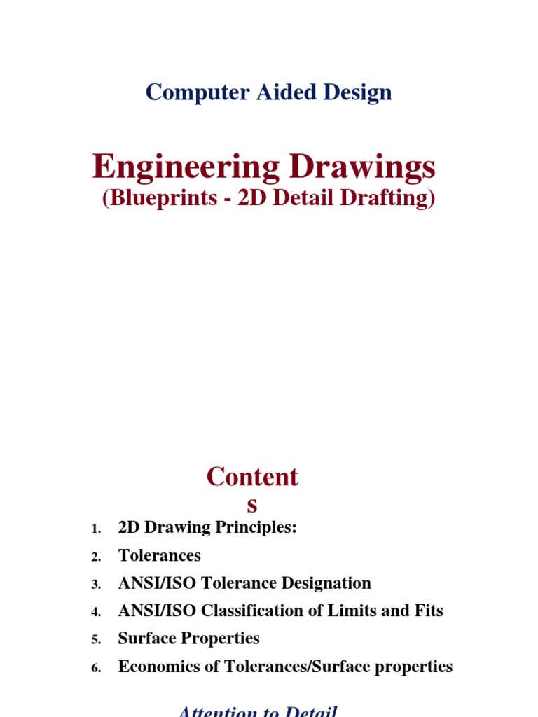 Engineering Drawing Notes | PDF | Engineering Tolerance | Screw