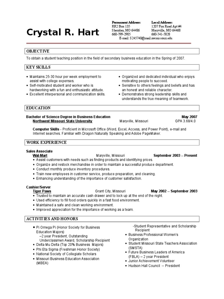 Hart Resume | PDF | Career & Growth | Social Science
