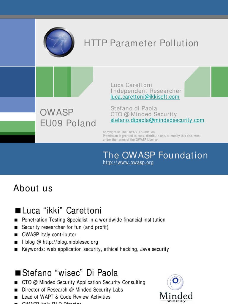 HTTP Parameter Pollution | PDF | Hypertext Transfer Protocol | Http Cookie