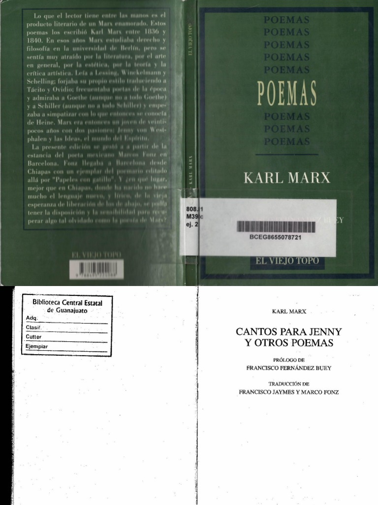 Marx, Karl - Poemas | PDF
