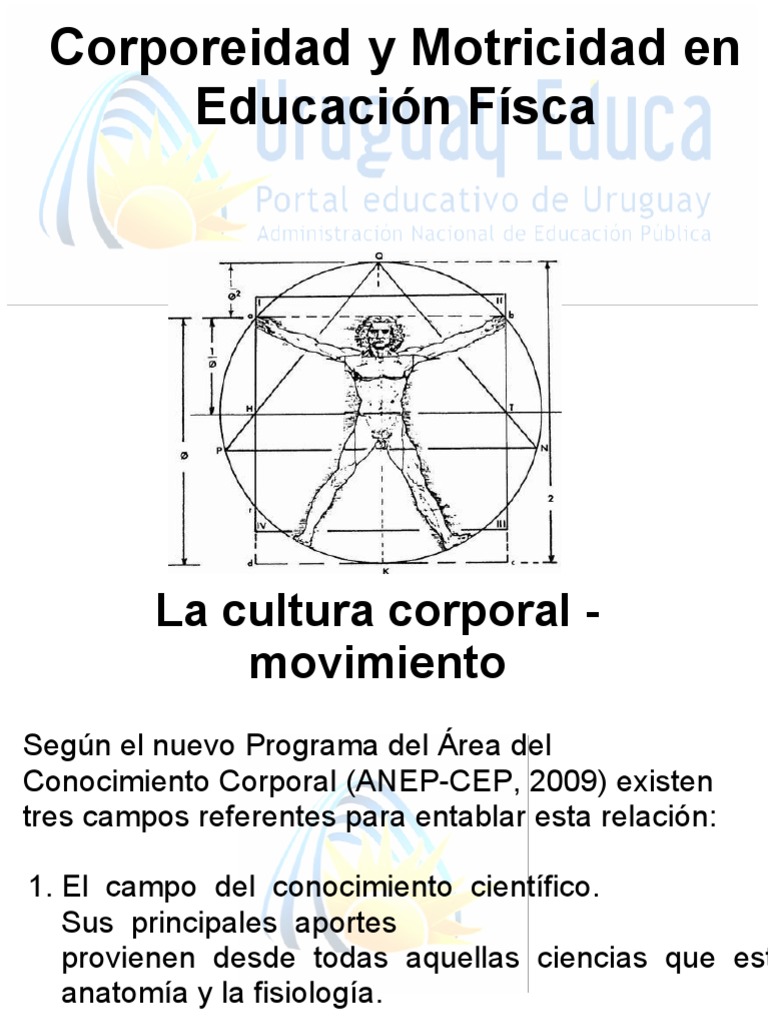Corporeidad y Motricidad en Ef | PDF