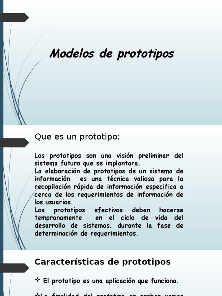 Modelo de Prototipos | PDF | Áreas de informática | Informática