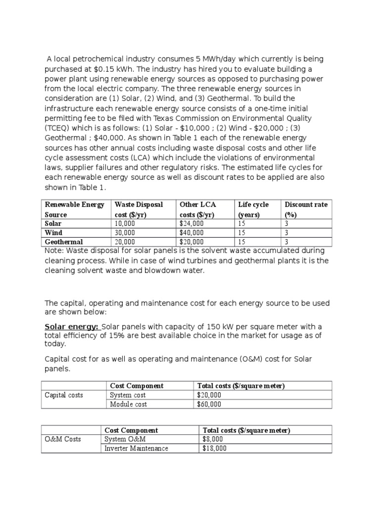 Renewable Energy | PDF | Energy Development | Wind Power