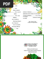 Nutrition Month Activity Design | PDF | Nutrition | Diet & Nutrition