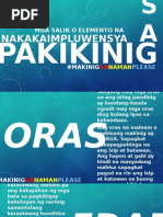 Mga Uri NG Tagapakinig | PDF