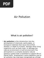 Script For Air Pullution | PDF | Atmosphere Of Earth | Natural Gas