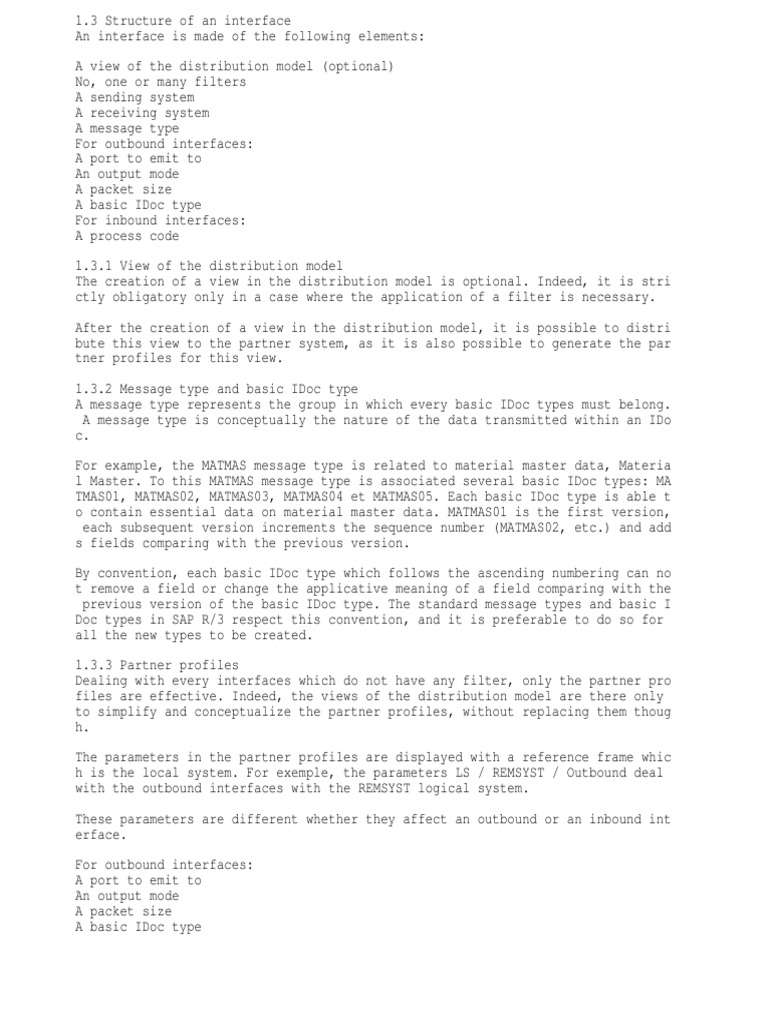 Step By Step Procedure For Creation Of Idoc Part2 Pdf Interface Computing Network Packet