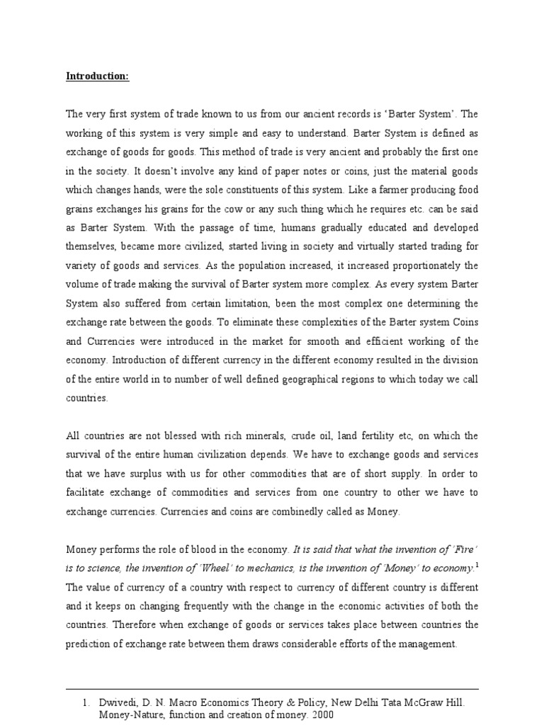 Fundamental & Technical Analysis of Forex Market | PDF | Moneyness ...