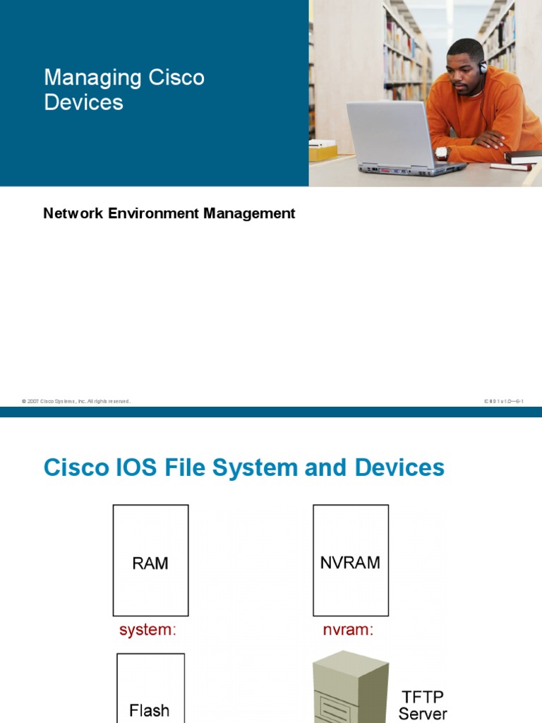 2-3 Managing Cisco Devices | PDF | Router (Computing) | Filename