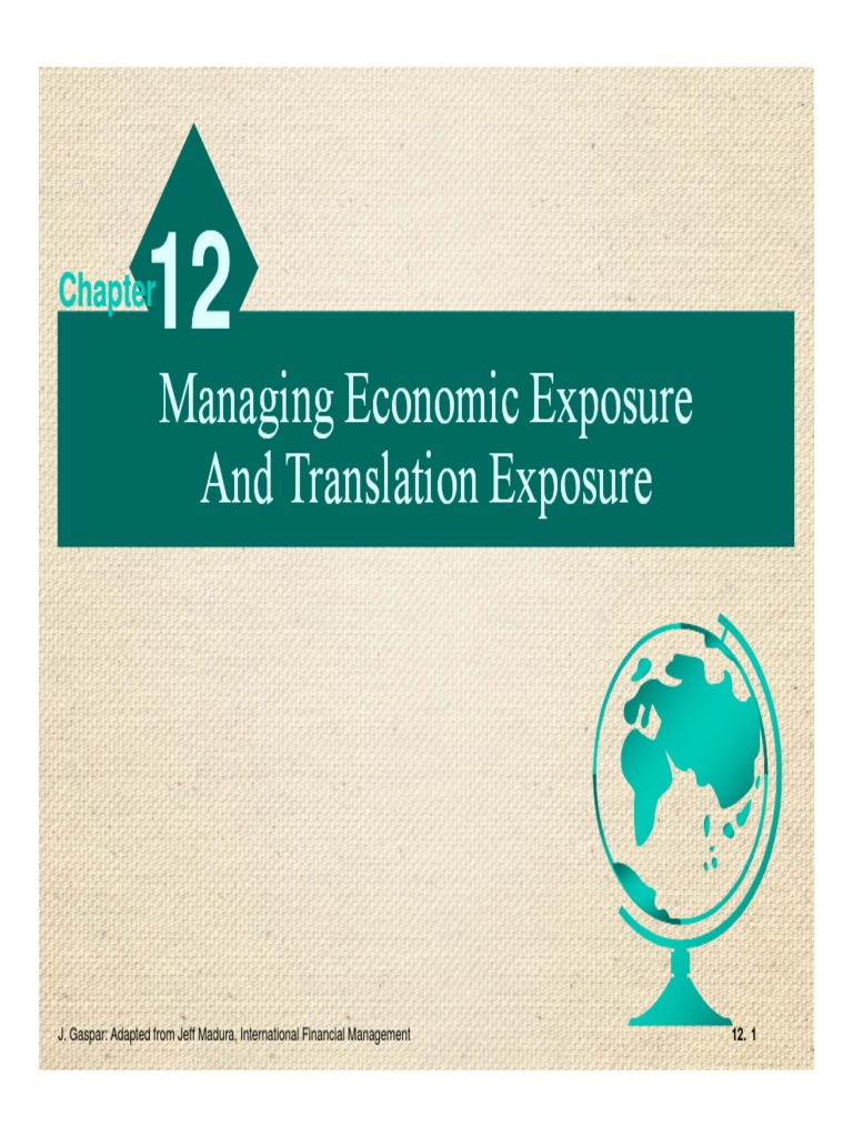 Managing Economic Exposure Strategies | PDF | Hedge (Finance) | Euro