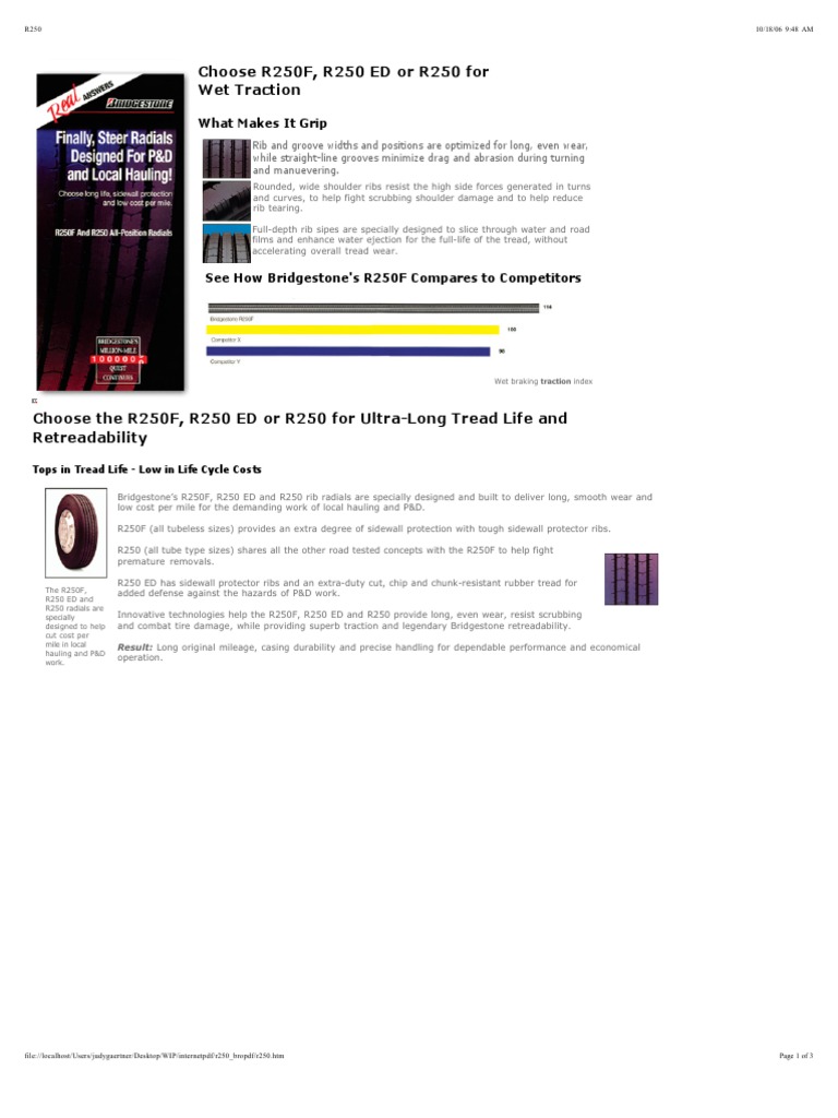 Optimizing Tread Design for Long Life, Traction and Retreadability in ...