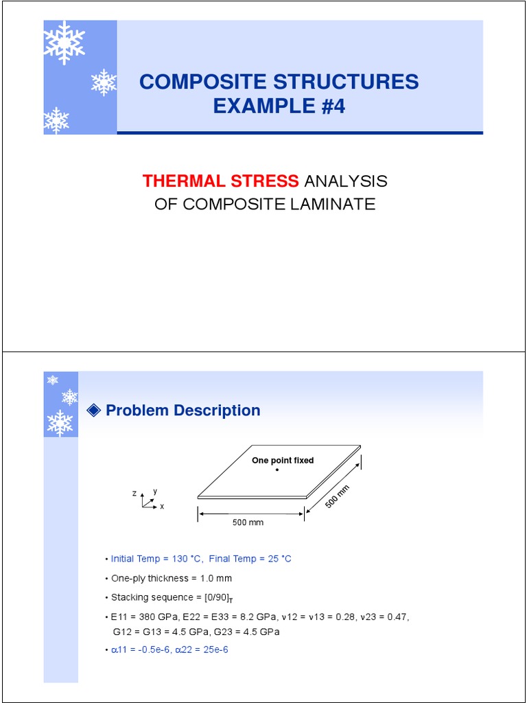 Example 04(thermal stress).pdf | Stress (Mechanics) | Deformation ...