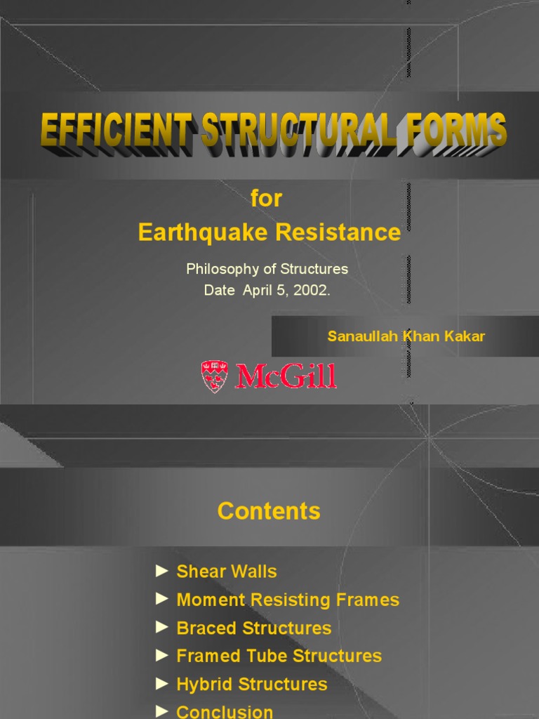 The Evolution of Earthquake-Resistant Structural Systems: An Analysis ...