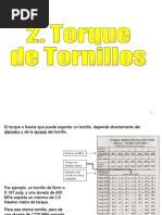 Tabla de Torque para Tornillos | PDF | Tornillo | Perforación