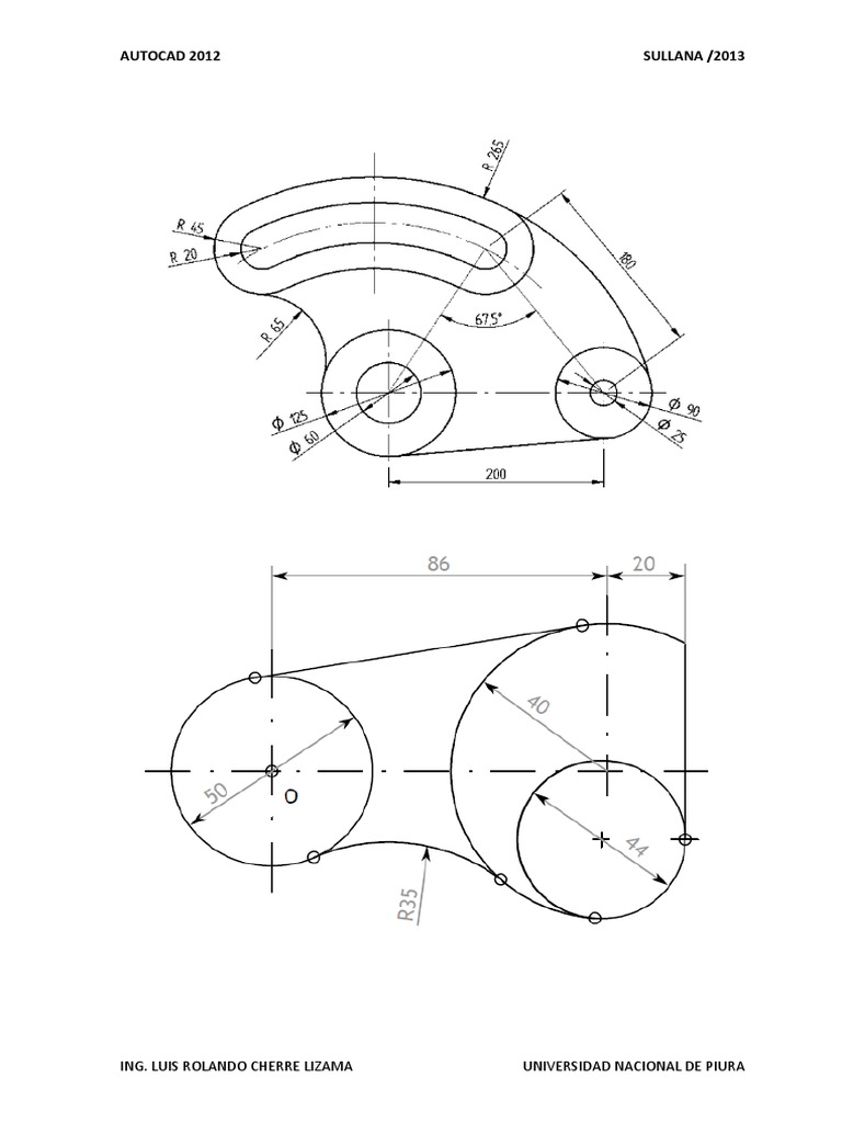 Practica Autocad | PDF