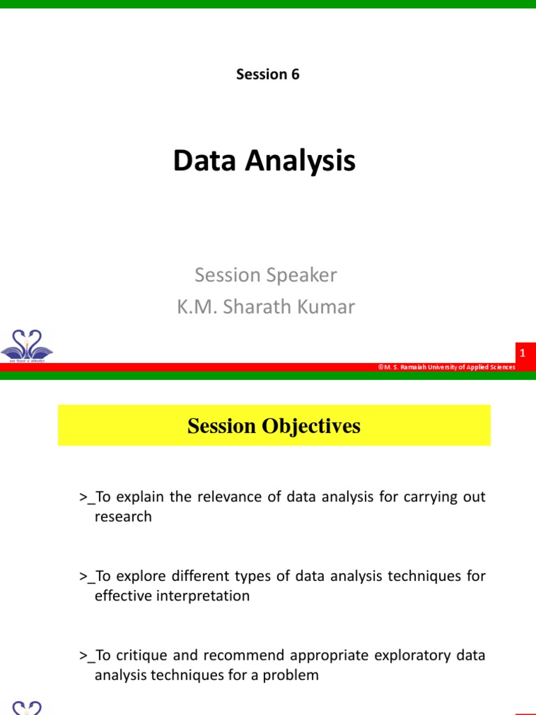 Session 6 Statistics And Data Analysis Pdf Errors And Residuals Sample Size Determination