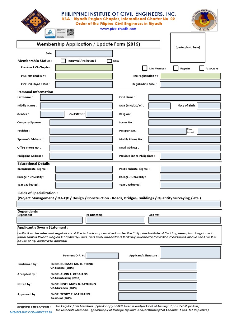 3. Membership Form (PICE-KSA Riyadh 2015).pdf