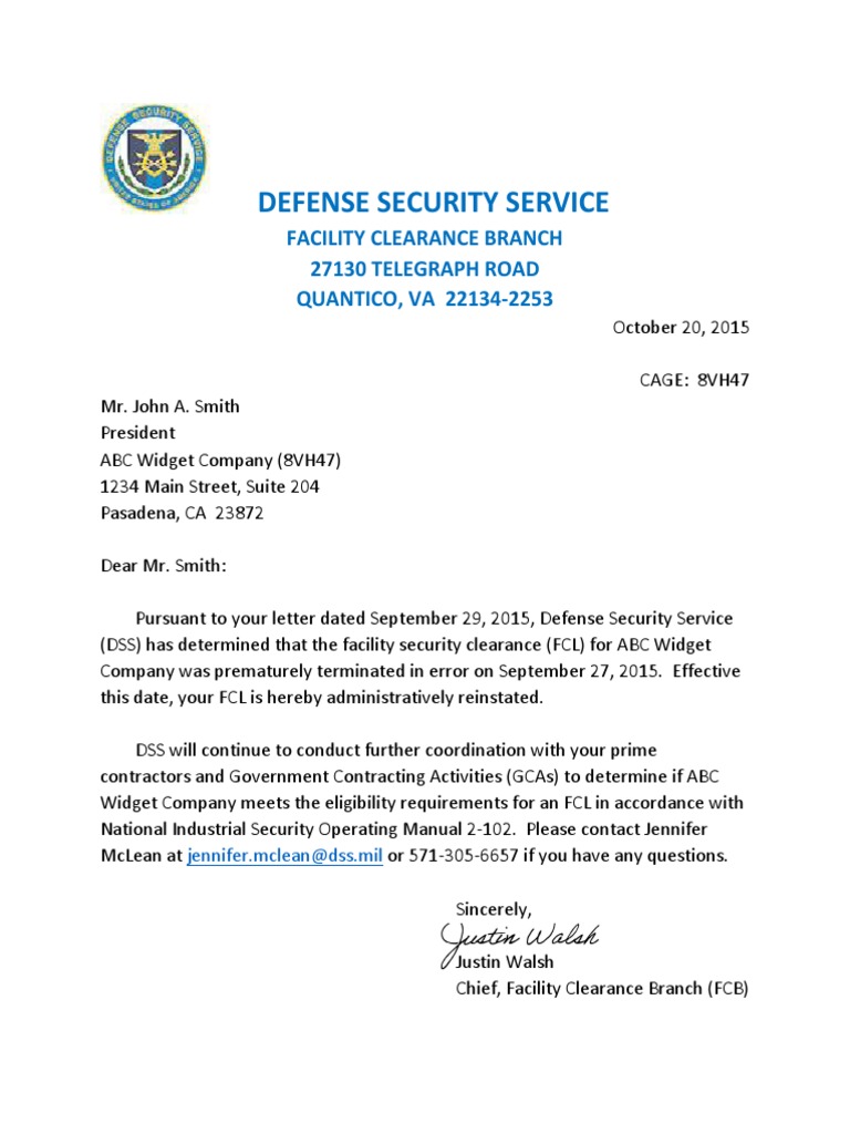 FCL Reinstatement Letter | PDF | Business | Finance & Money Management