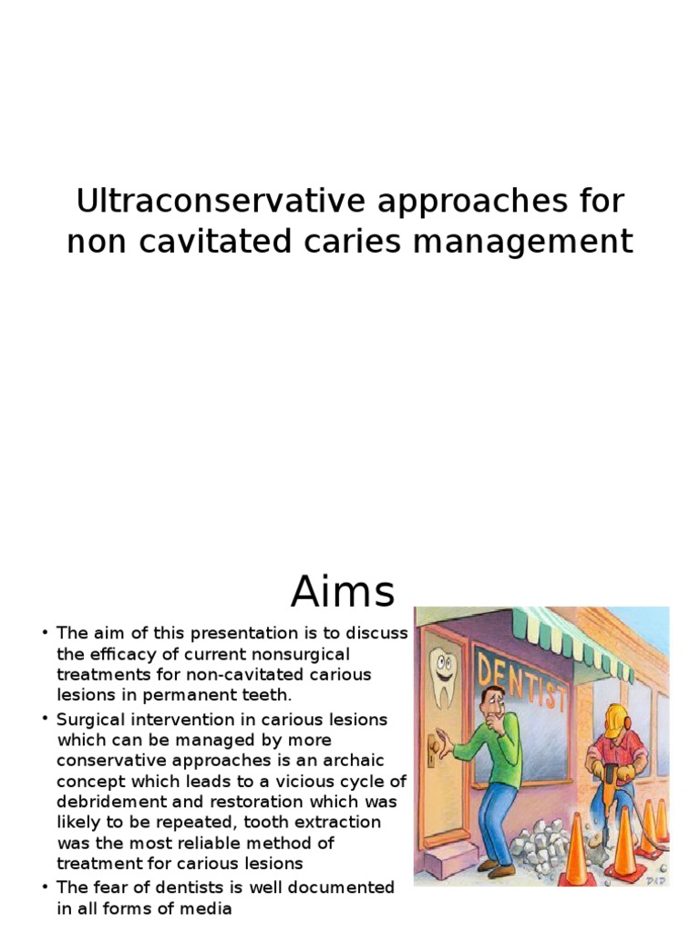 Ultraconservative Approach For Caries Management | Download Free PDF ...