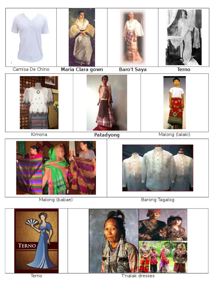 Filipino Traditional Costume | PDF | Fashion Accessories | Philippines