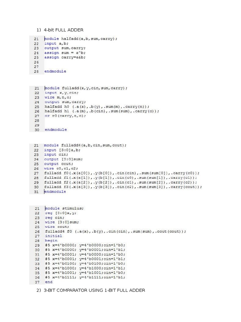 SSI Gate Level Designs | PDF
