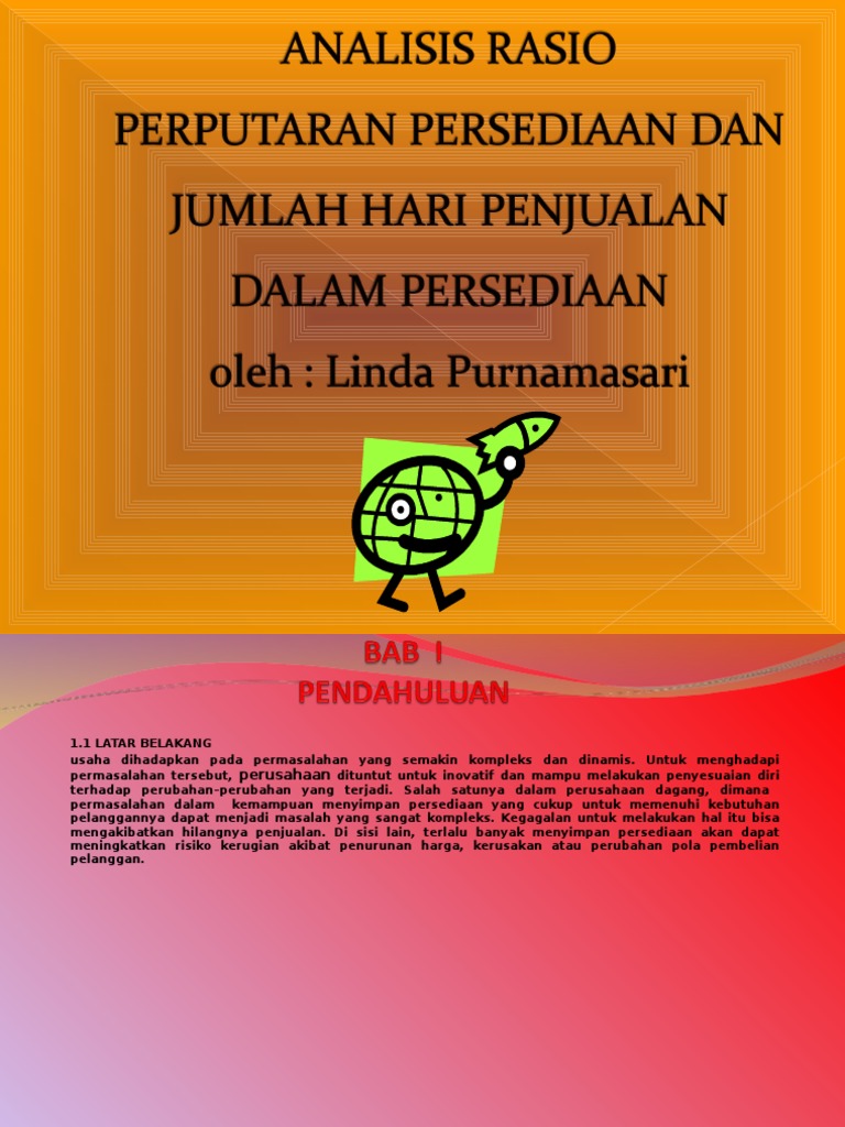 Analisis Rasio Perputaran Persediaan | PDF | Pengelolaan Keuangan & Uang
