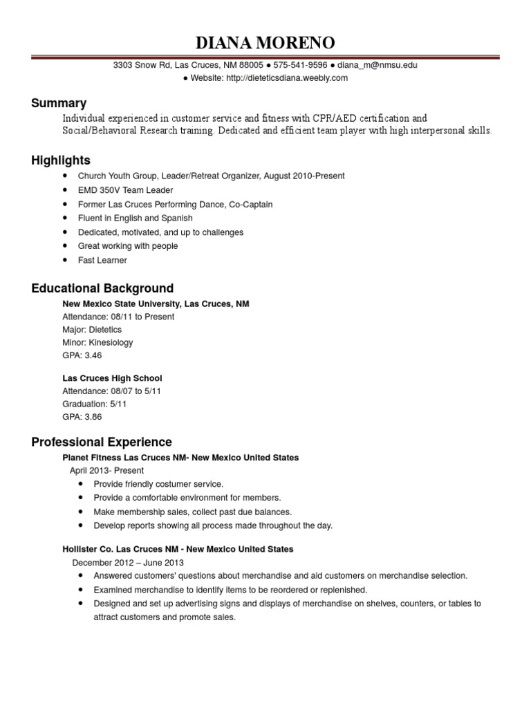 Newest Resume | PDF | Career & Growth