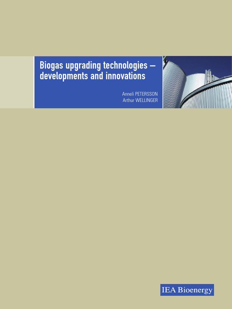 Biogas Upgrading Technologies | PDF | Biogas | Natural Gas