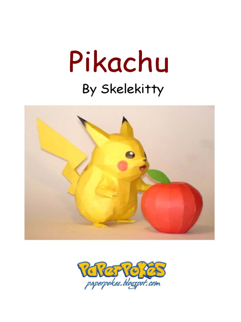 Pikachu Papercraft | PDF