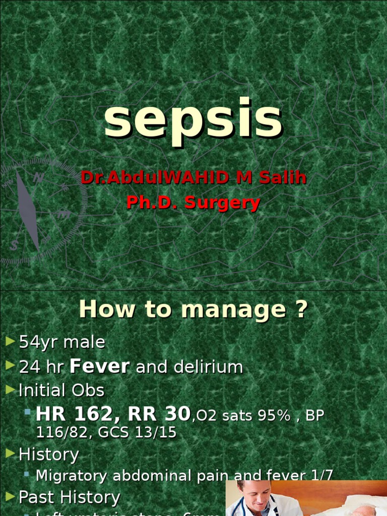Sepsis Management and Treatment Guide | PDF | Sepsis | Medical Specialties
