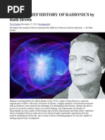 Radionics Manual | PDF | Radiation | Homeopathy