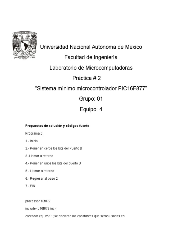 Micro Computadoras Practica 2 | PDF | Equipo de oficina | Tecnología digital