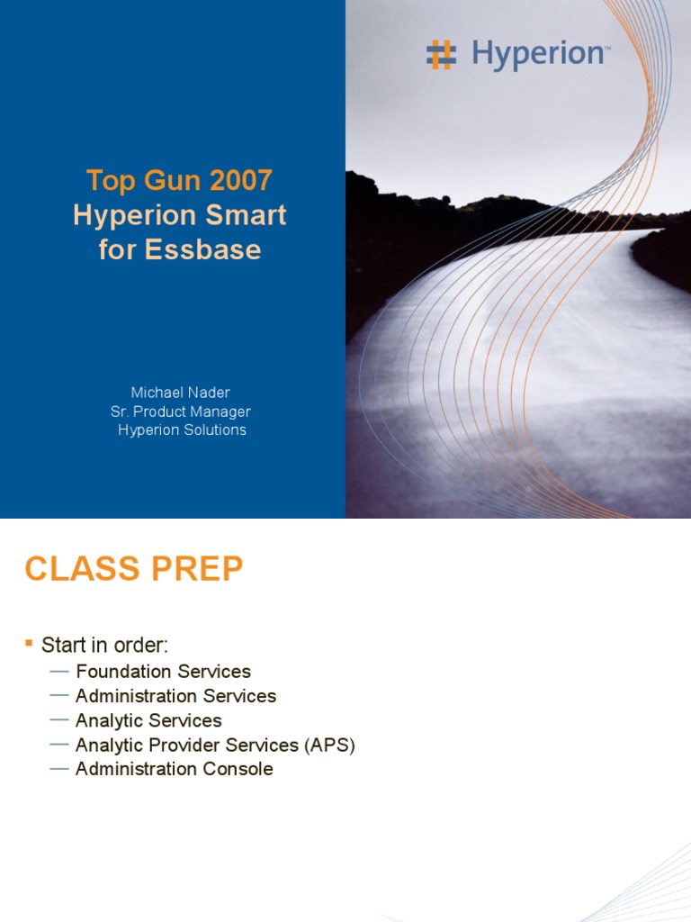 TG ESS - SmartView For Essbase and BI | PDF | Information Retrieval ...