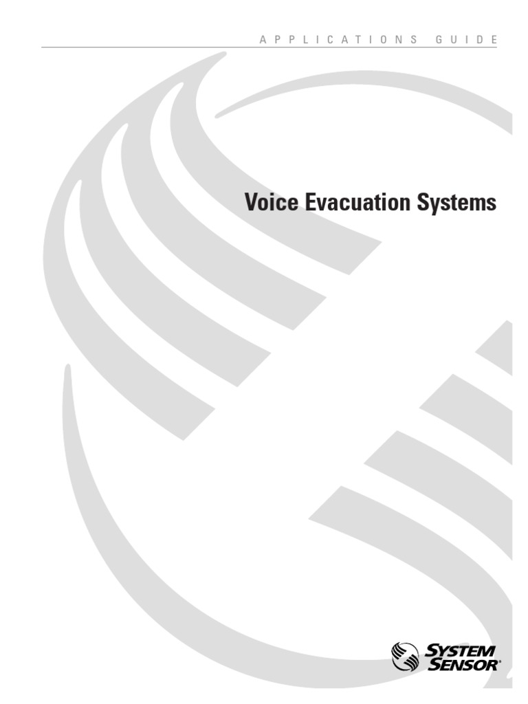 Voice Evacuation Systems | PDF | Loudspeaker | Decibel