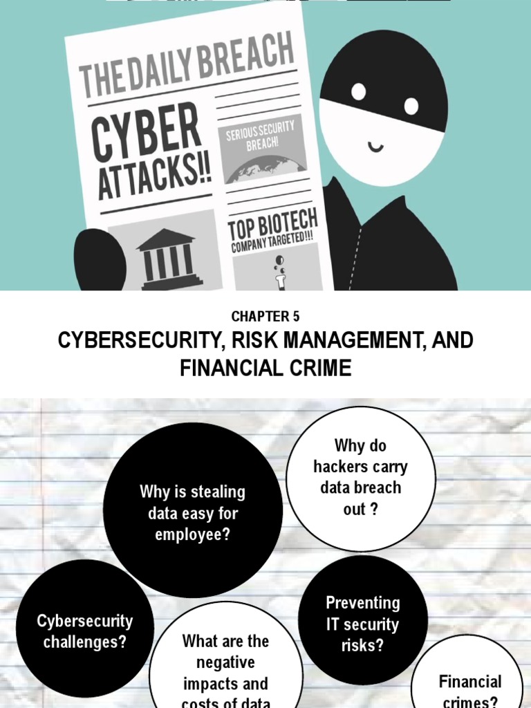 Cybersecurity, Risk Management, and Financial Crime | PDF | Threat ...