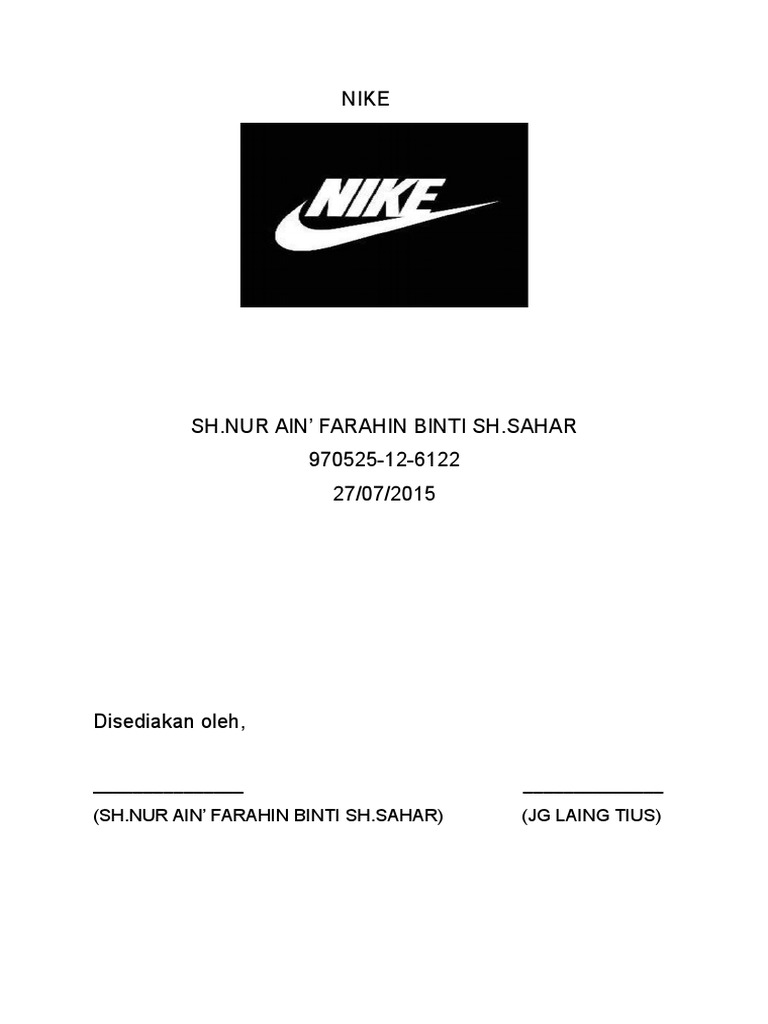 Nike PP Paperwork STPM P1 | PDF | Ilmu Sosial | Gaya Hidup
