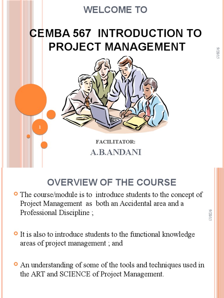Introduction to Project Management Course | PDF | Project Management ...
