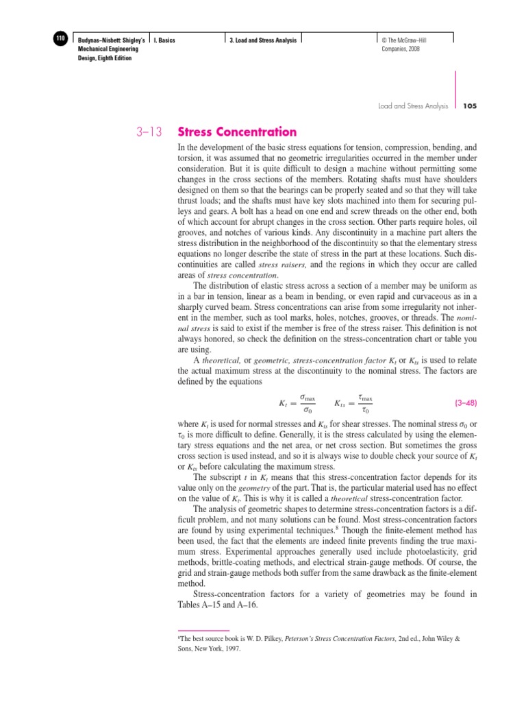 Mechanical Engineering Design 8th | PDF | Stress (Mechanics ...