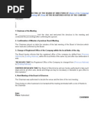 Board Resolution for Director Designation Change | PDF | Technology ...