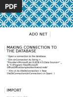 Connecting To MySQL Databases Using VB | PDF | My Sql | Microsoft Visual Studio