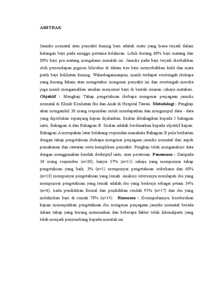 Abstrak HSR | PDF