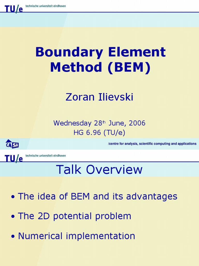 Boundary Element Method Bem Pdf Mathematical Analysis Mathematical Objects